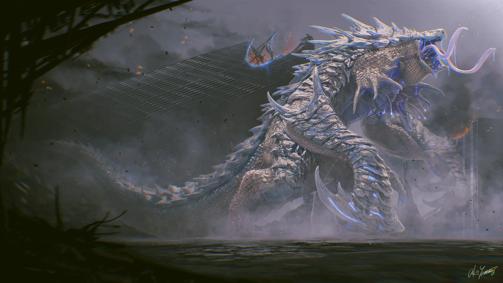 ArtStation - Deep Sea Kaiju DAGON