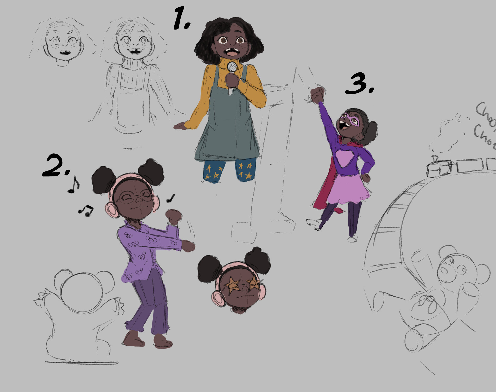 ArtStation - Children's Book Character Designs