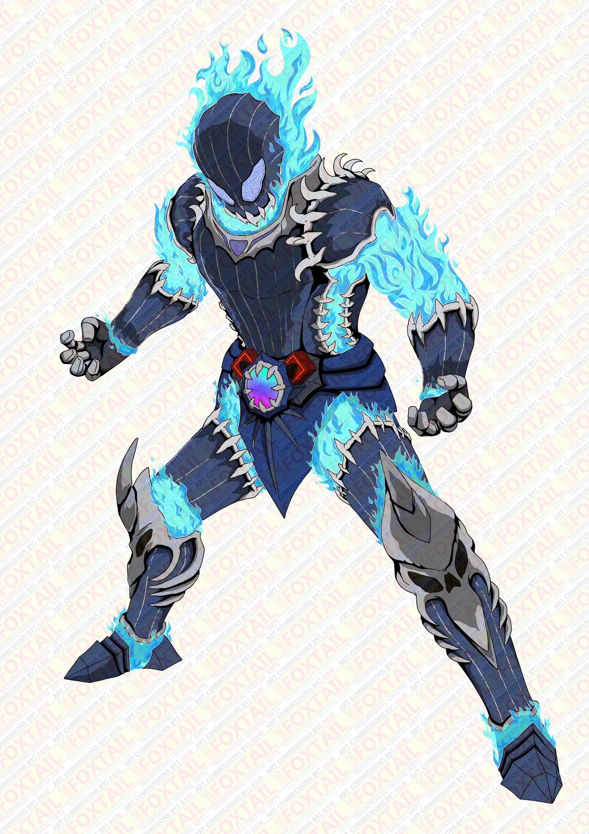 ArtStation - Custom Kamen Rider Character