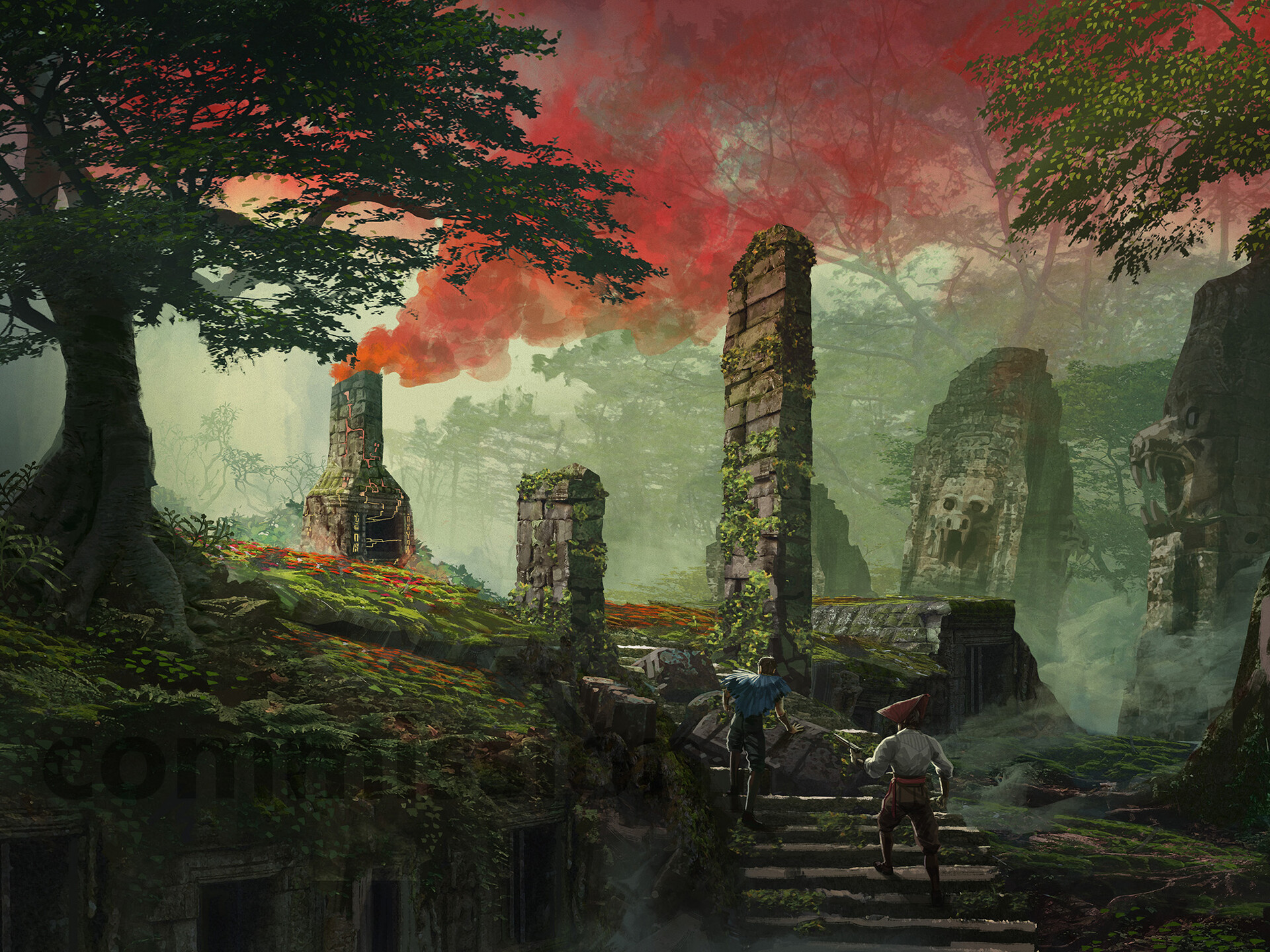 ArtStation - Jungle Concept