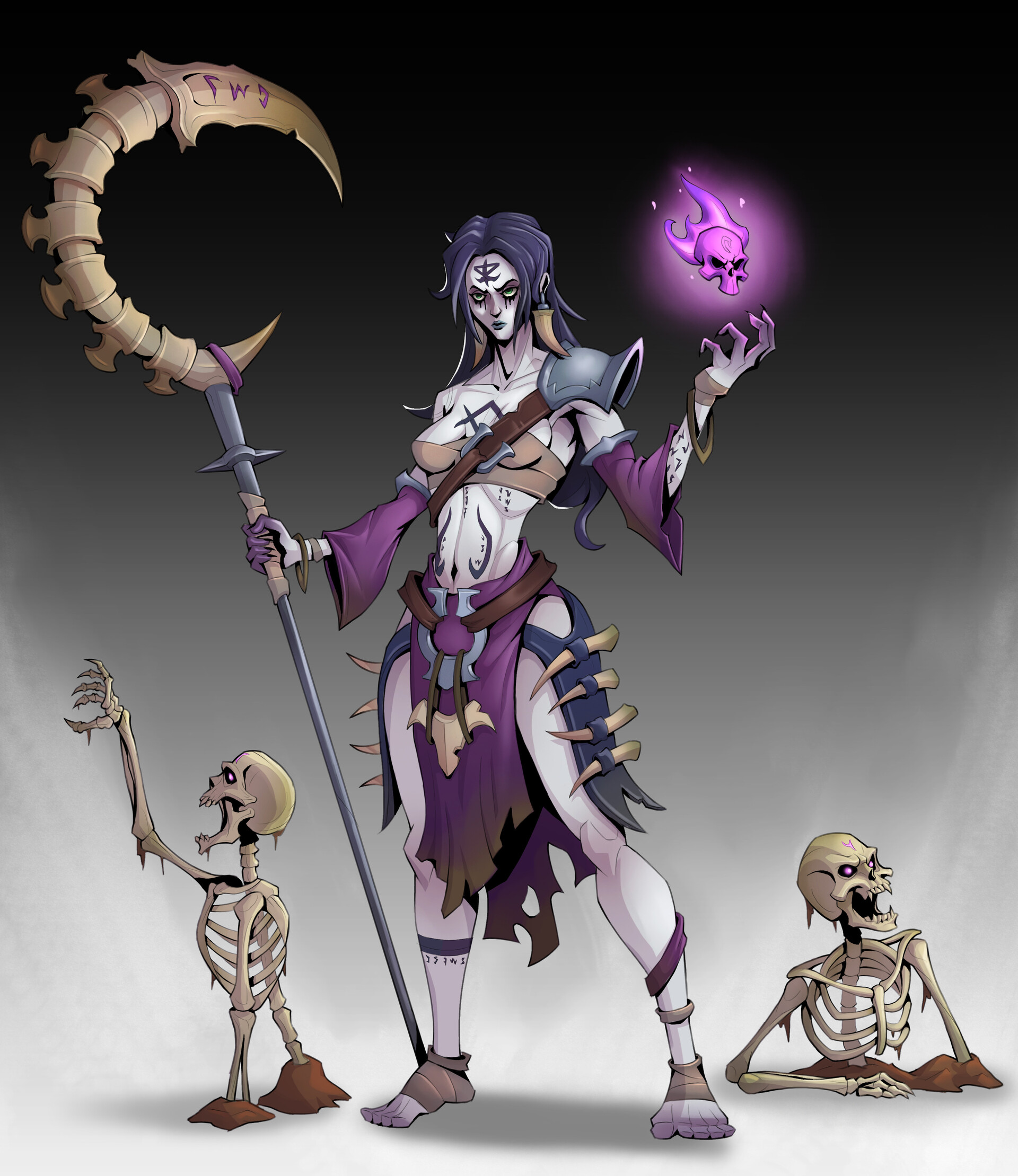 ArtStation - Necromancer ( Dark Fantasy )