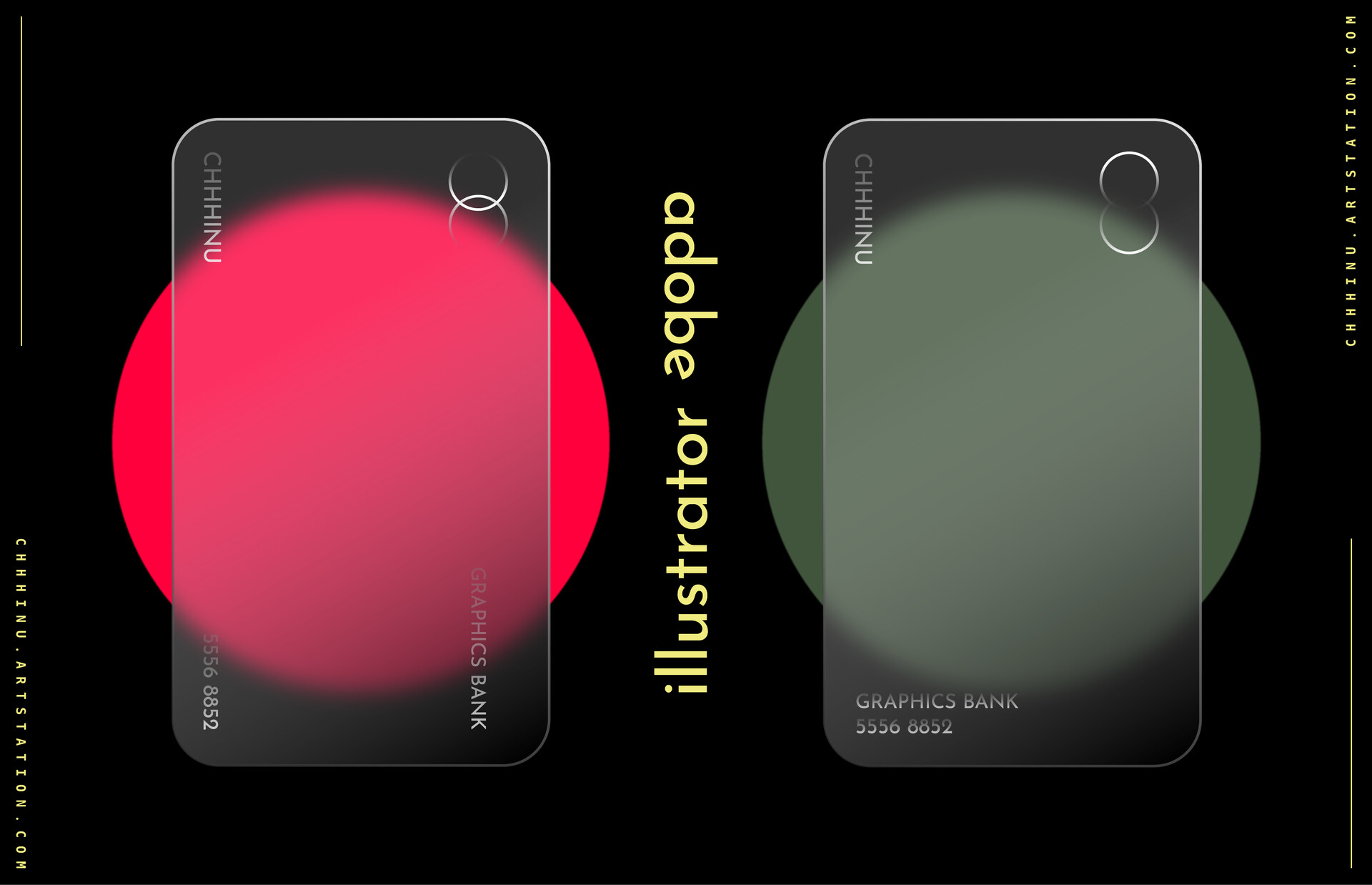 ArtStation - FROSTED CARD