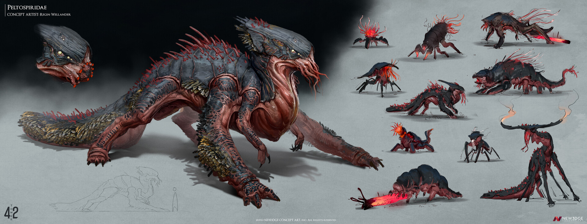 alien creature concept art