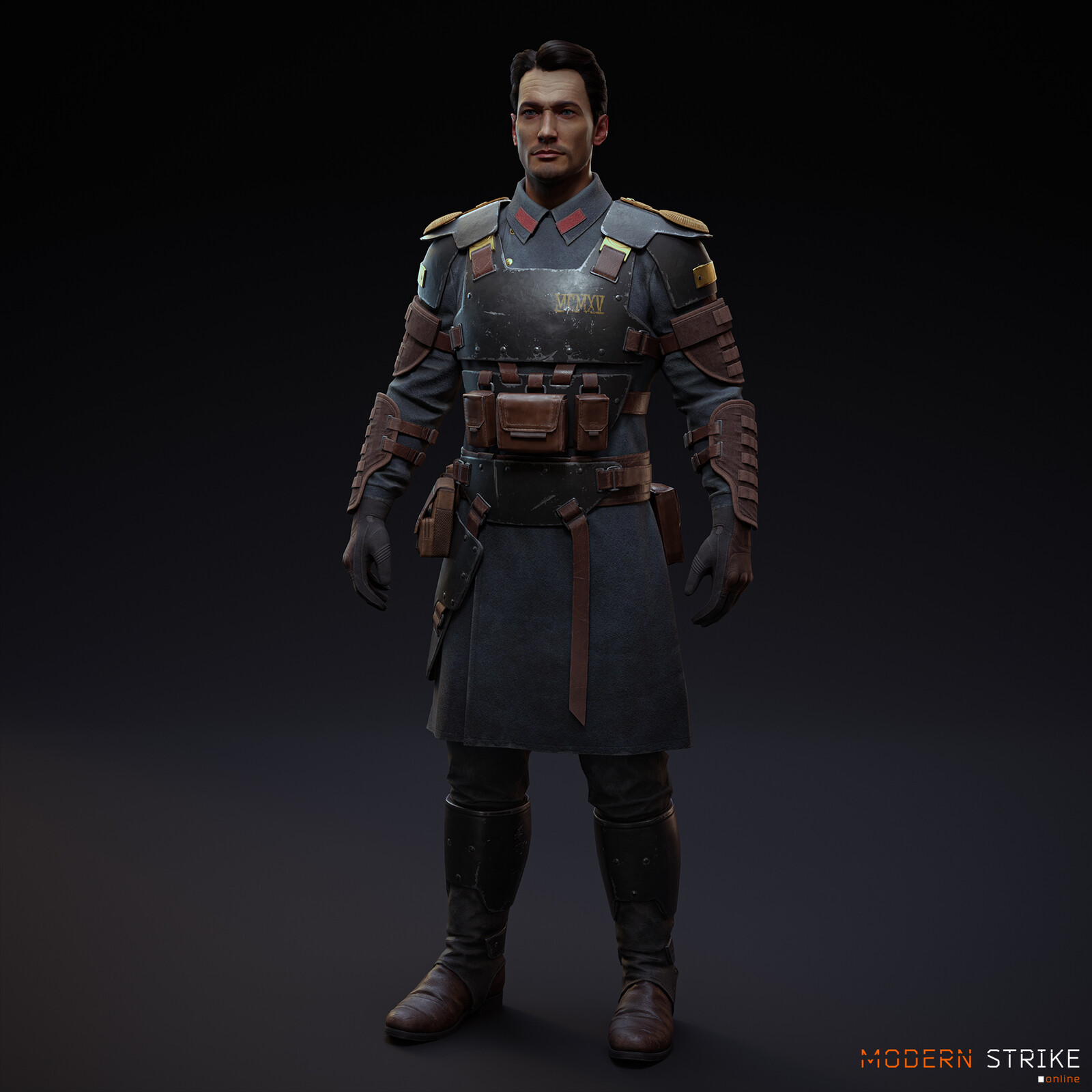 Alex Mosh - WW1 Soldier (Officer)