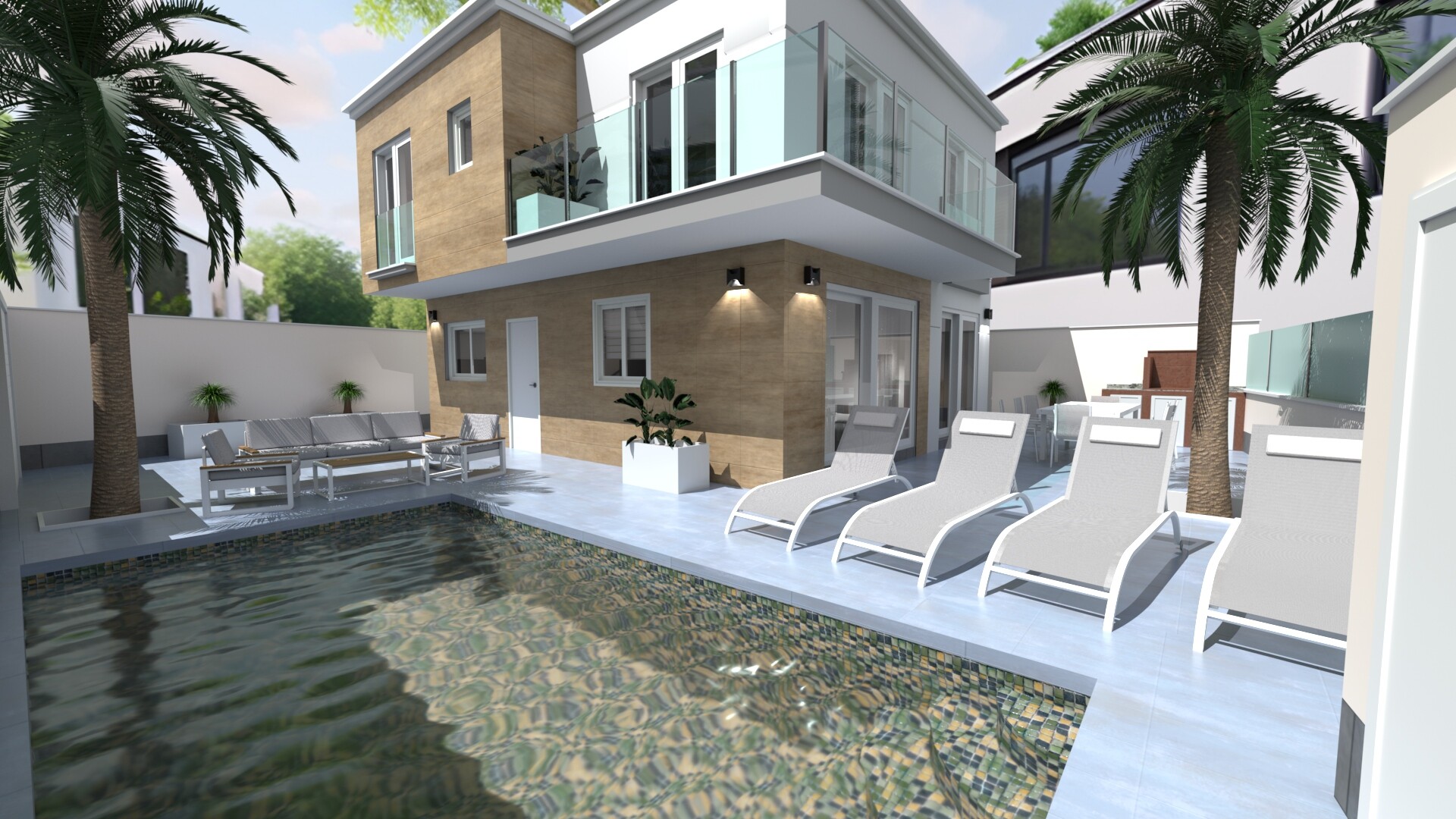 Artstation Architectural Visualization 2 Floor House