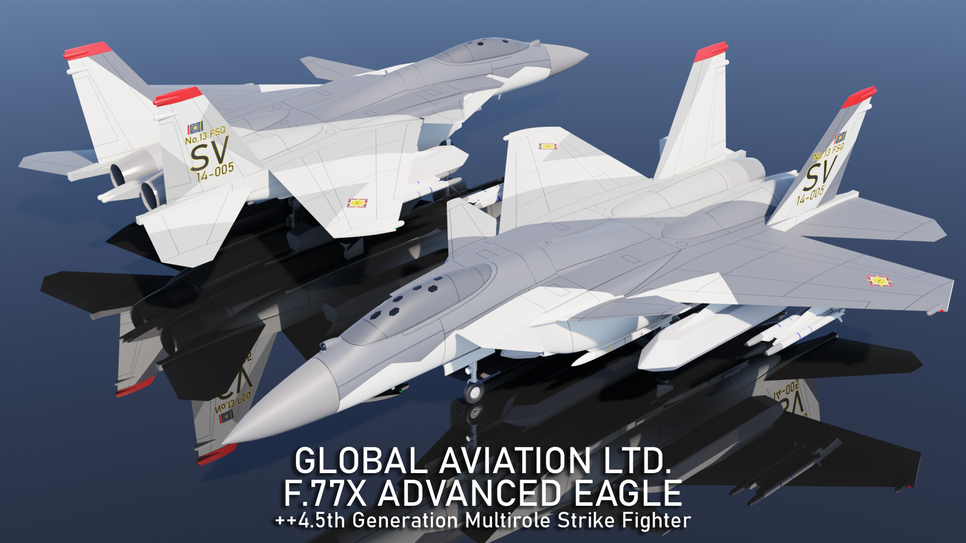 ArtStation - F.77X Advanced Eagle