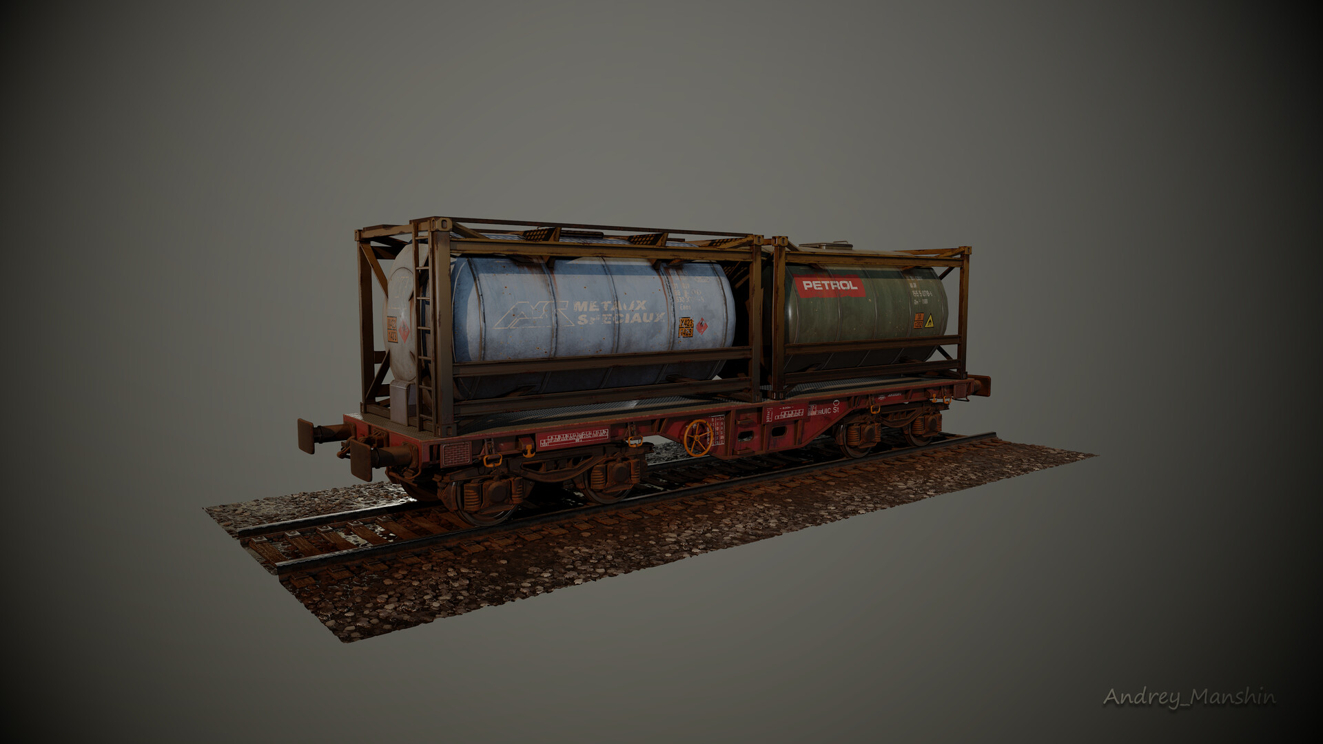 ArtStation - Train Wagon