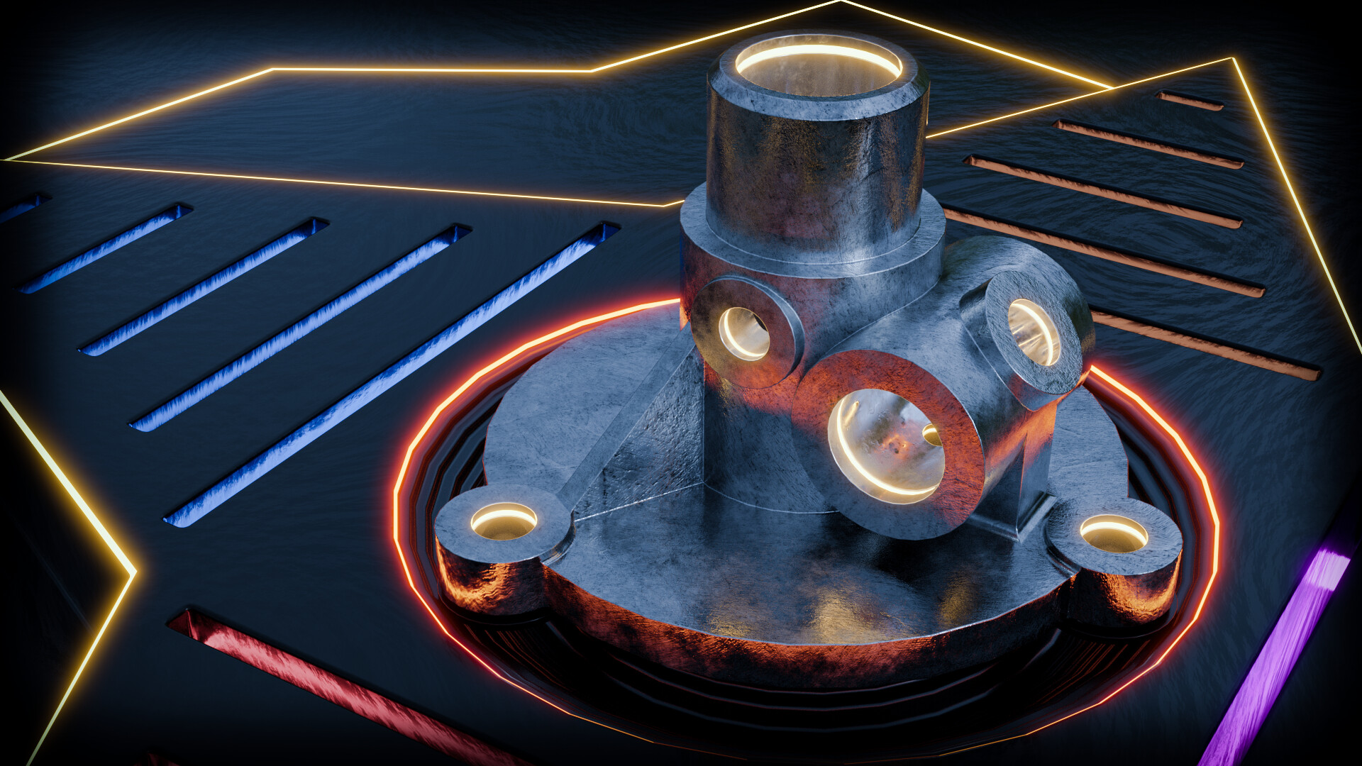 ArtStation - AutoCAD/Blender sketch 2D/3D