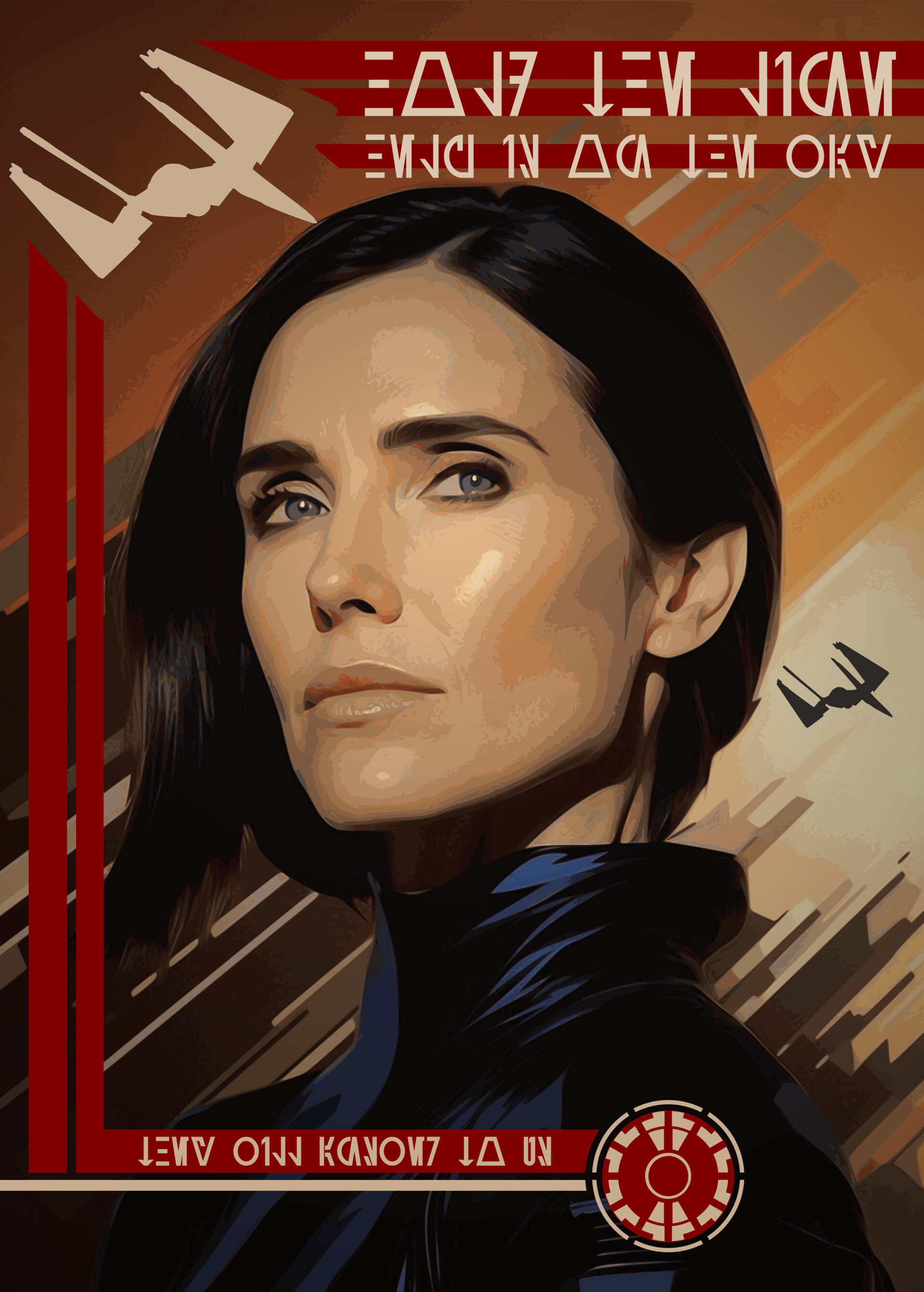 ArtStation - Colonel Alka "Knobby" Dlivis propaganda posters - FDC fanfic