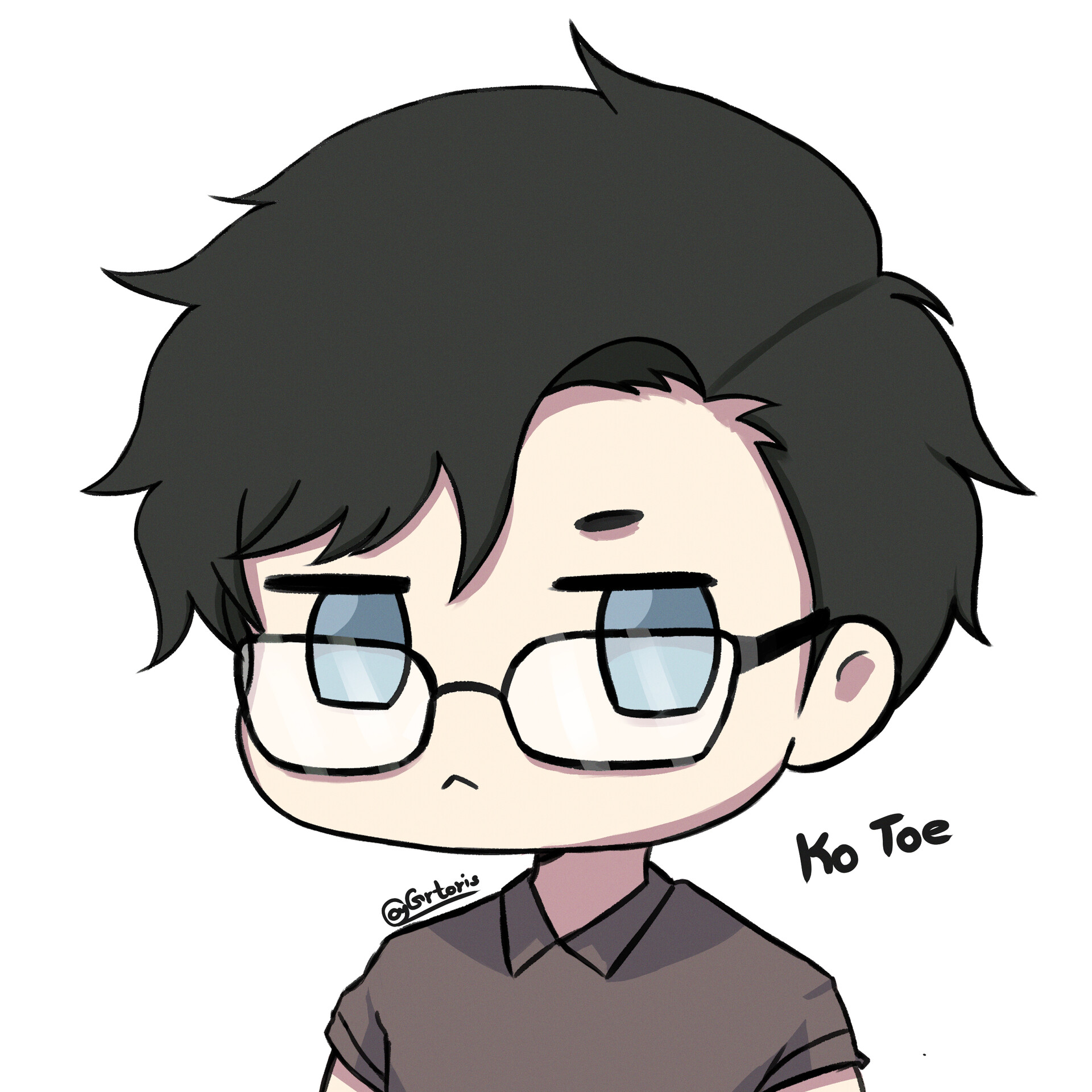 ArtStation - A chibi commission that I did