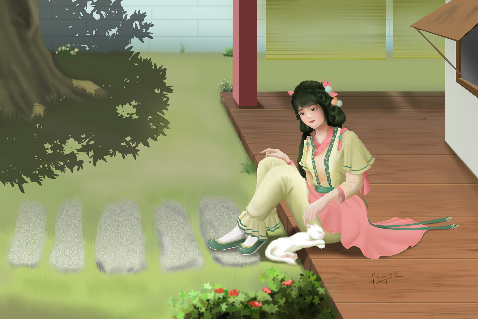 ArtStation - Peaceful day