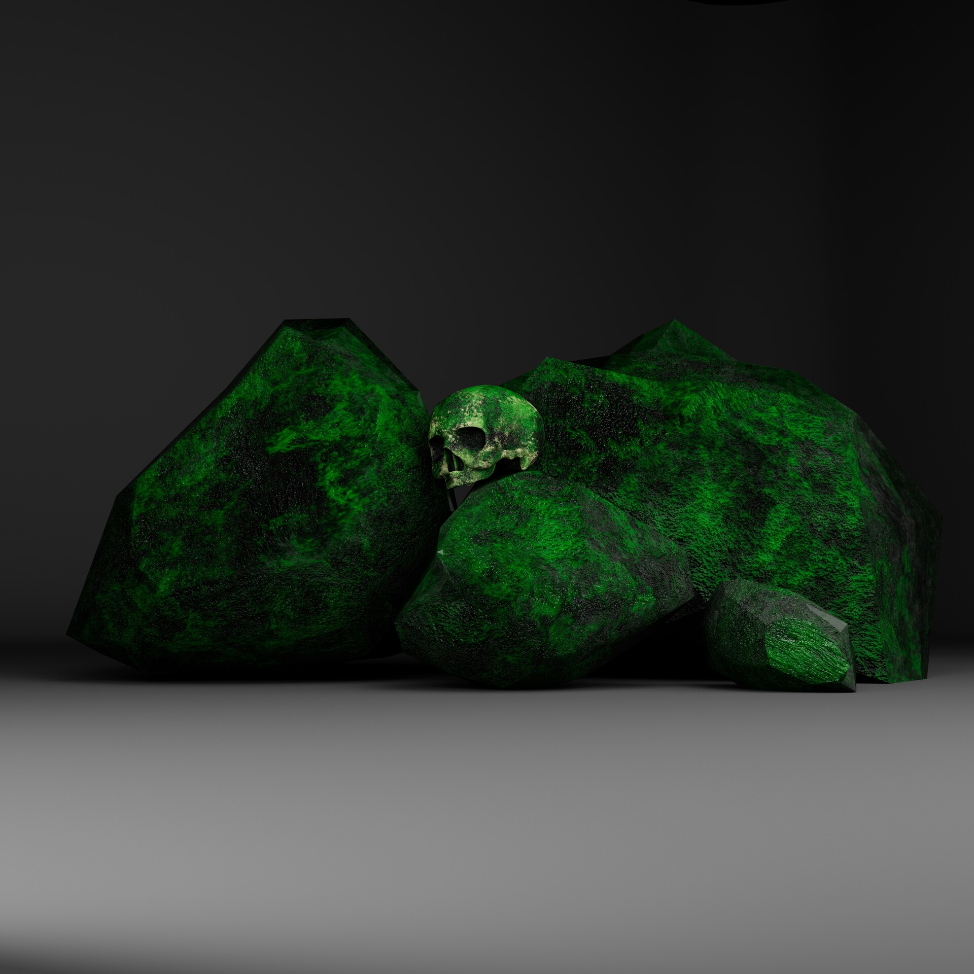 ArtStation - old skull