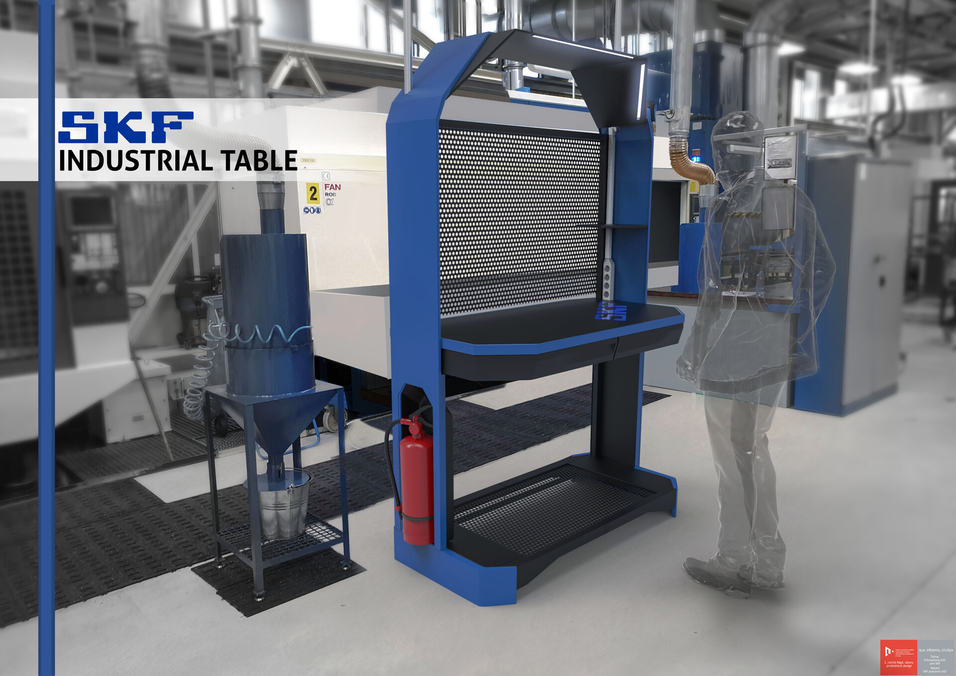 MgA. Přemysl Stuška - Industrial table SKF
