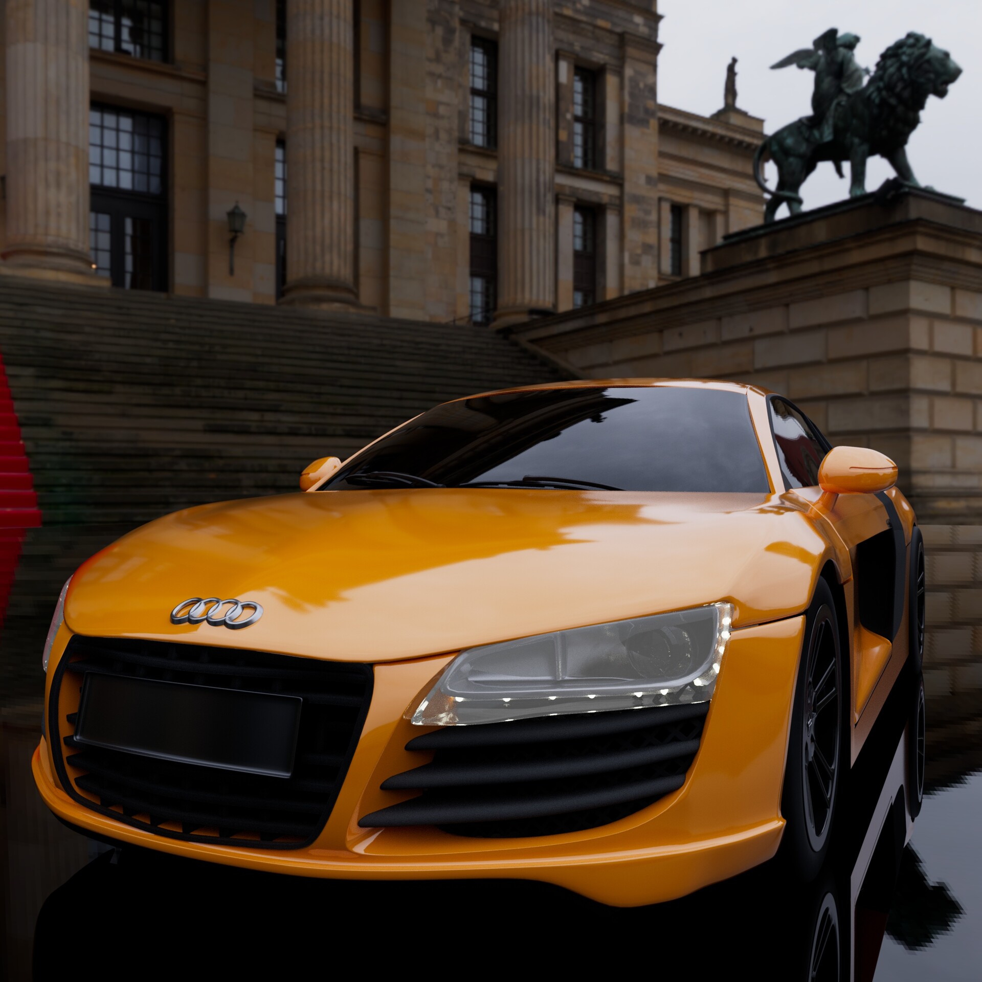 ArtStation - Audi R8