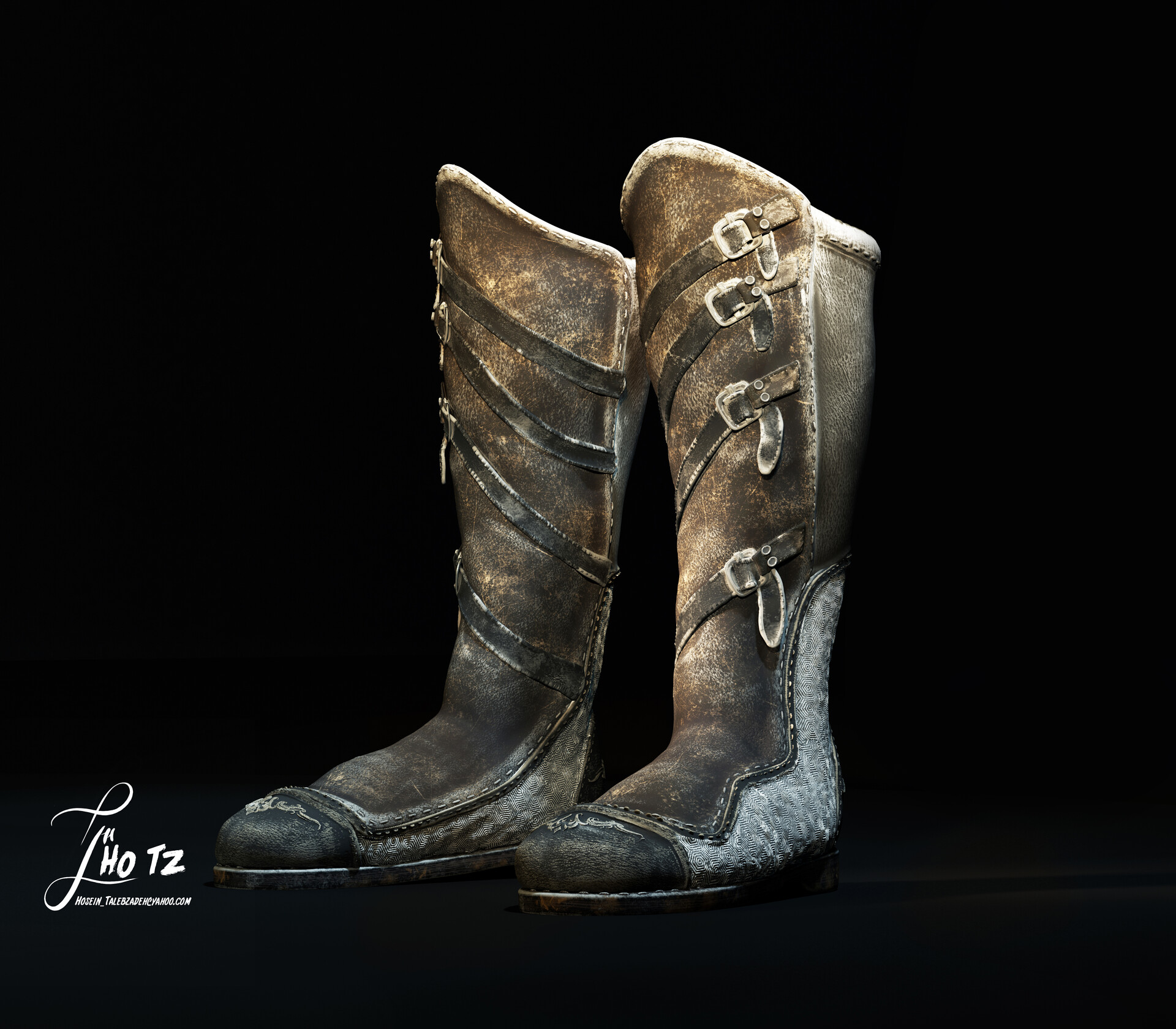ArtStation - Boot-a part of armor
