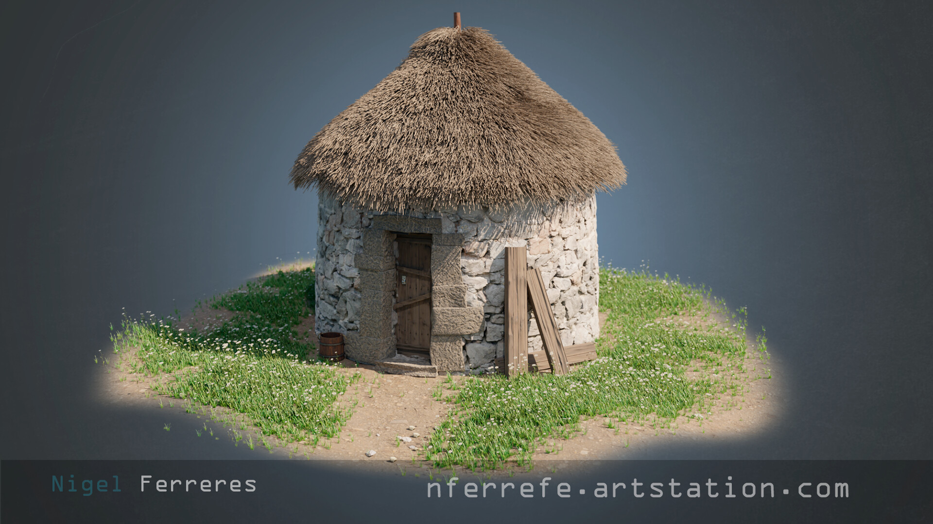 ArtStation - Celtic house