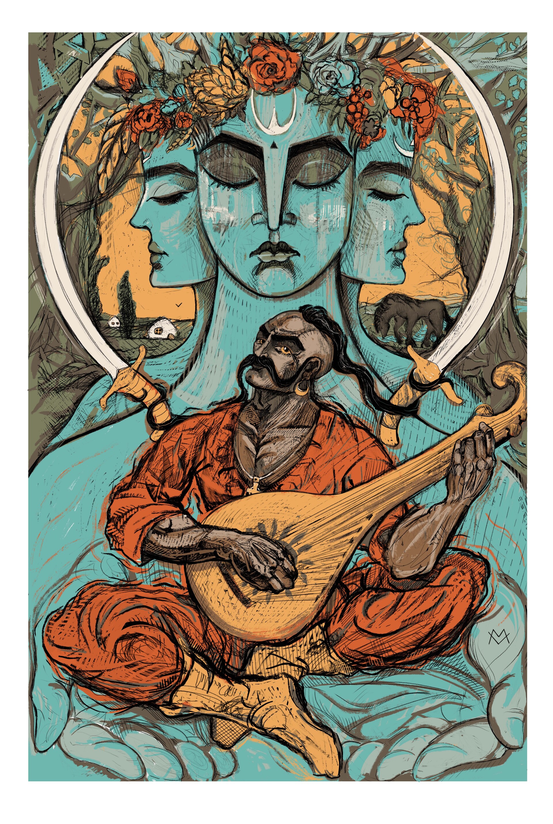 ArtStation - Cossack Mamay