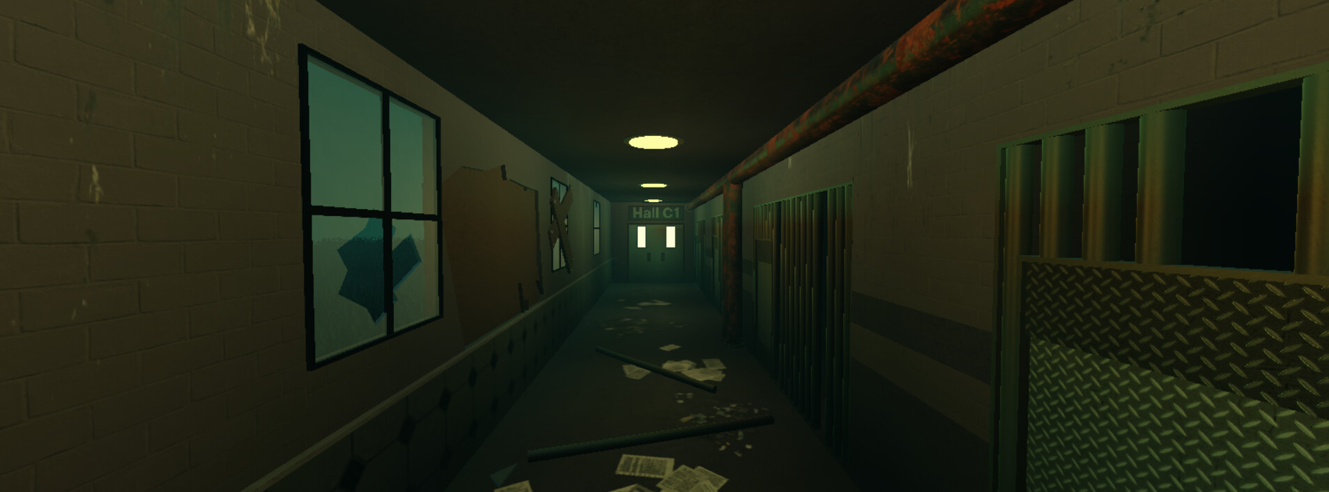 ArtStation - Apocalypse hallway