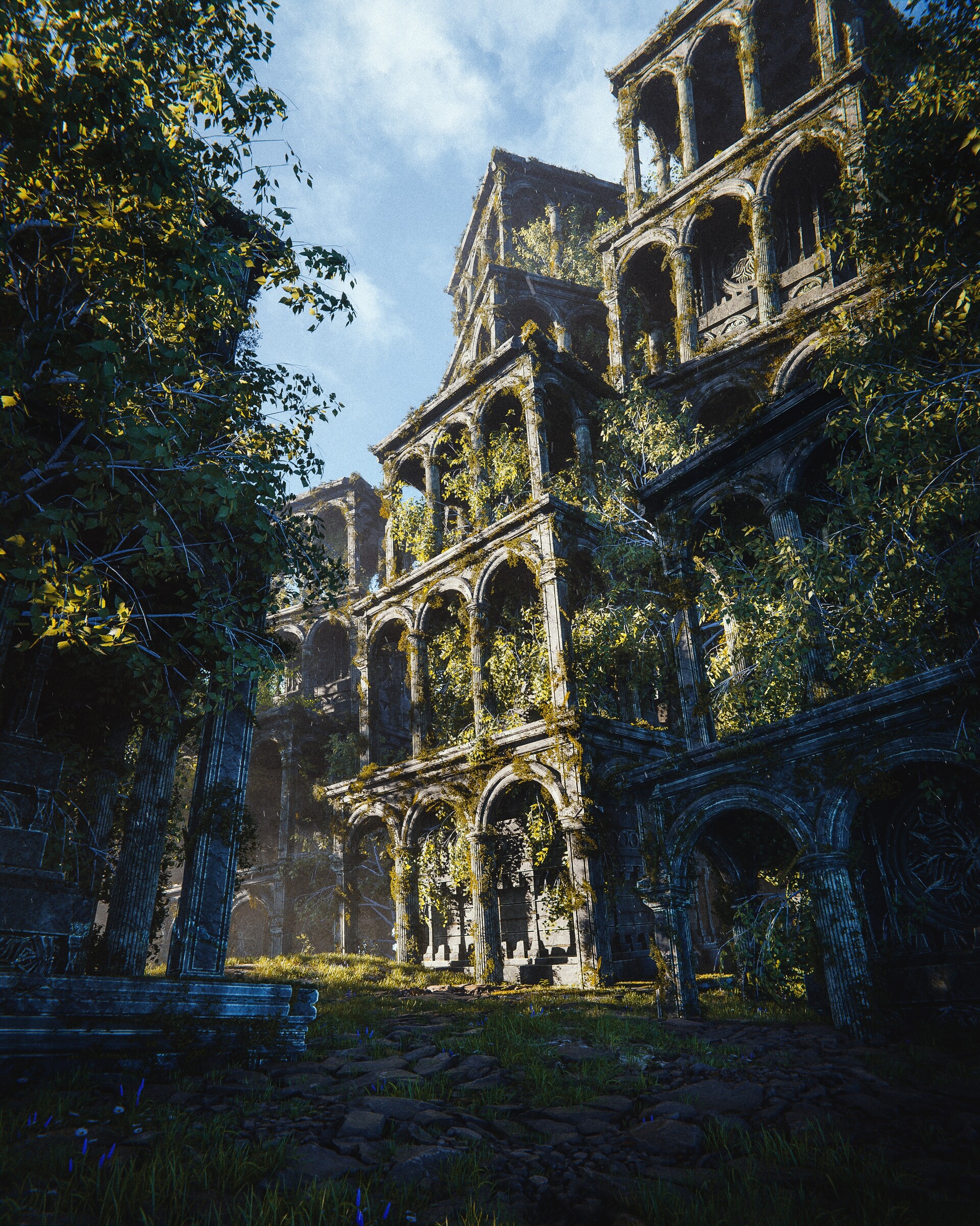 Sunken, Max Hay : r/ImaginaryRuins