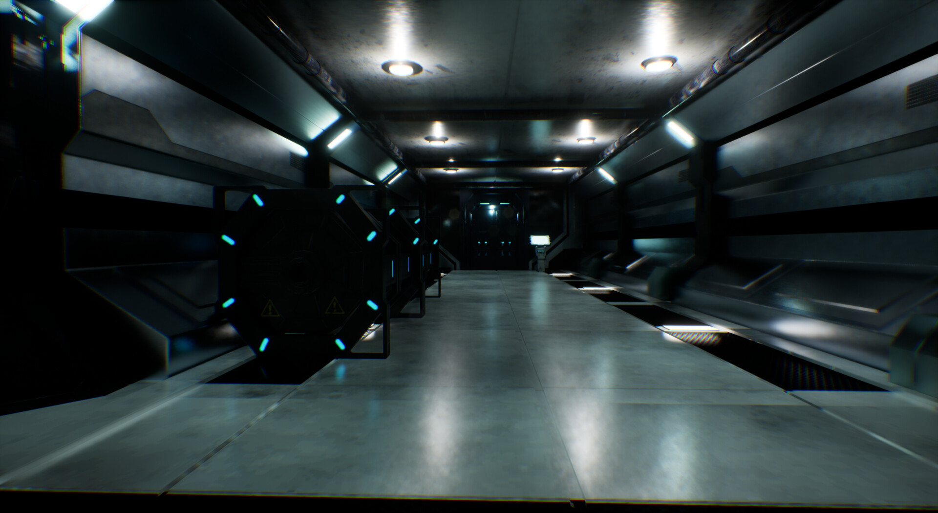 ArtStation - Ground Zero Supply Corridor