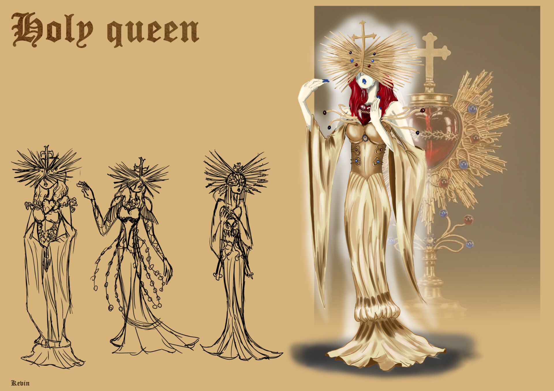 ArtStation - Holy Queen