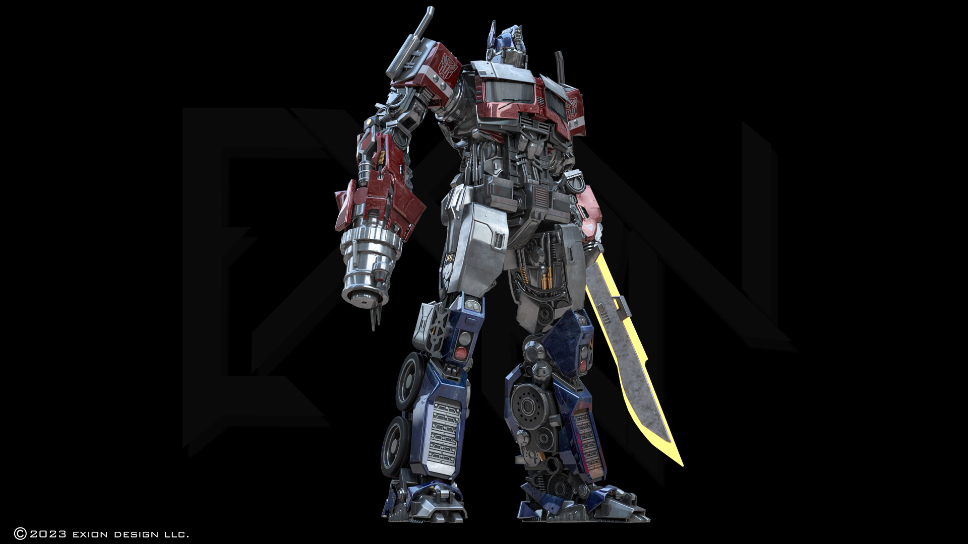 Exion Designs - Transformers Rise Of The Beasts Optimus Prime 3D Model