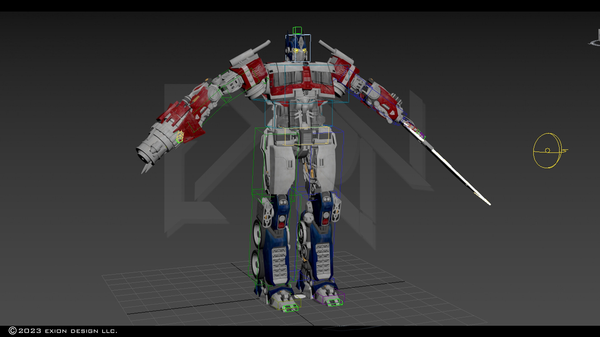 Exion Designs - Transformers Rise Of The Beasts Optimus Prime 3D Model
