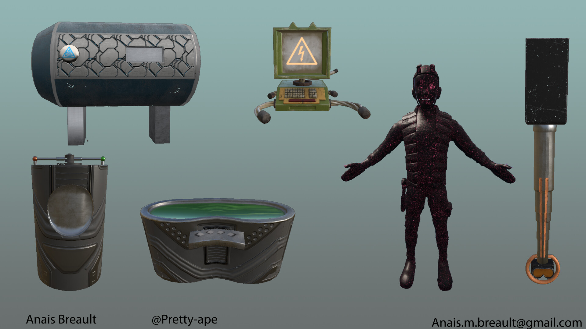 ArtStation - Steel vulture, Pretty ape prodution