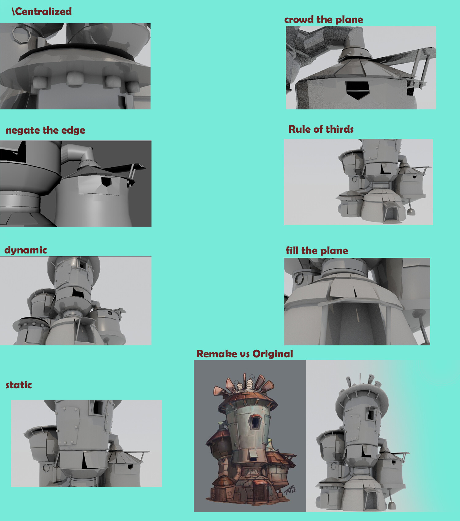 ArtStation - 3D compostion