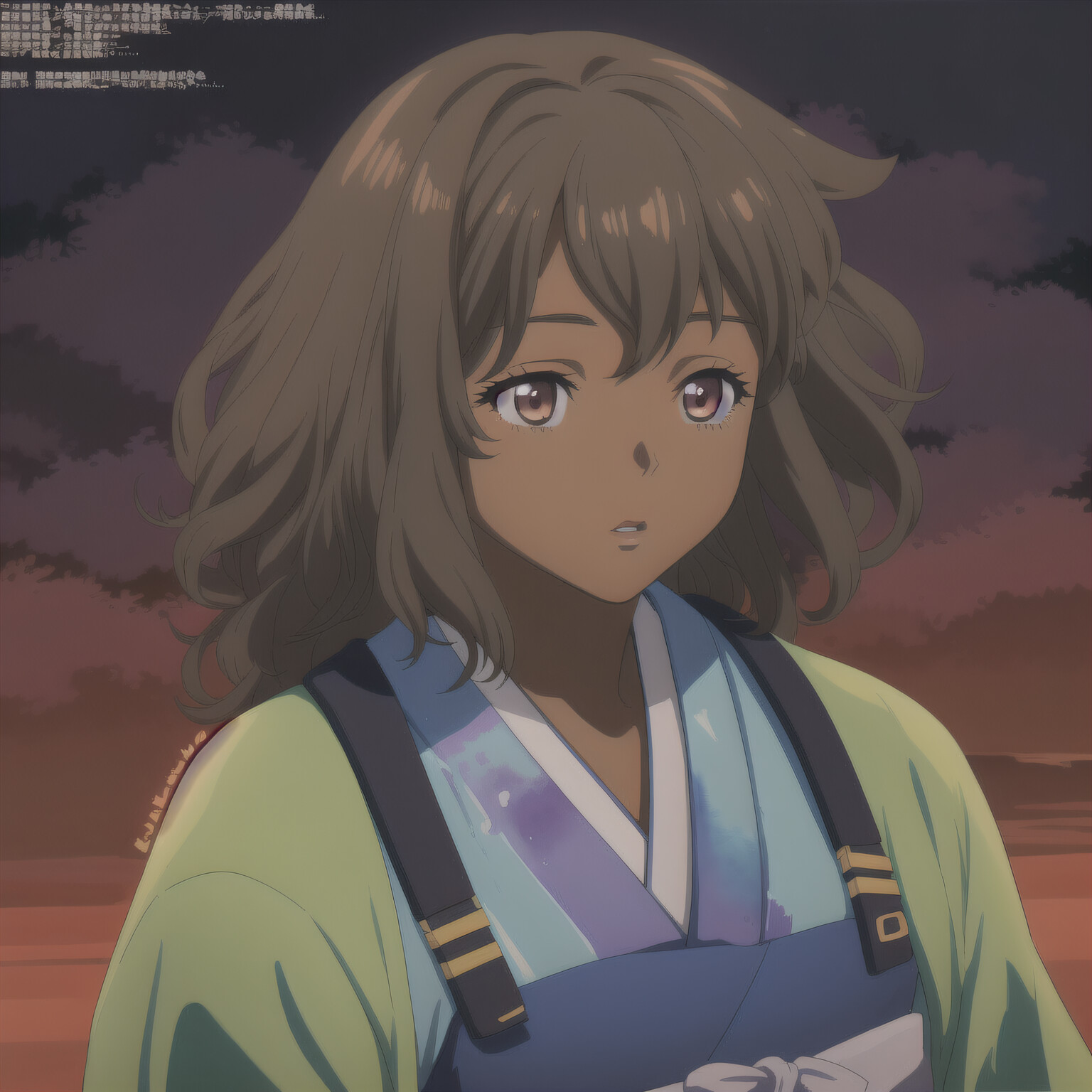 Dark Skinned Anime Characters