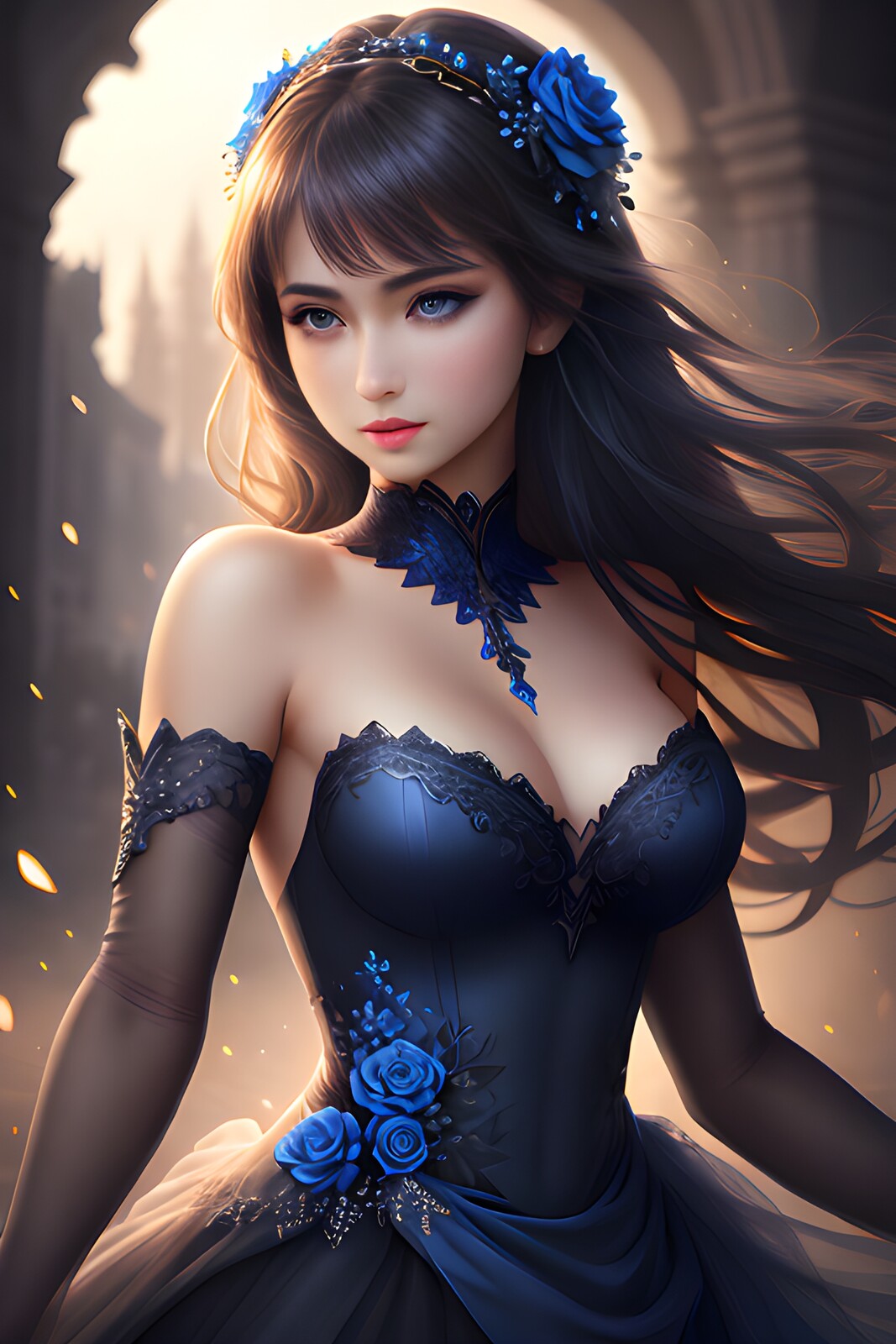 kimlong lehoang - Elegant Princess Digital Art 7