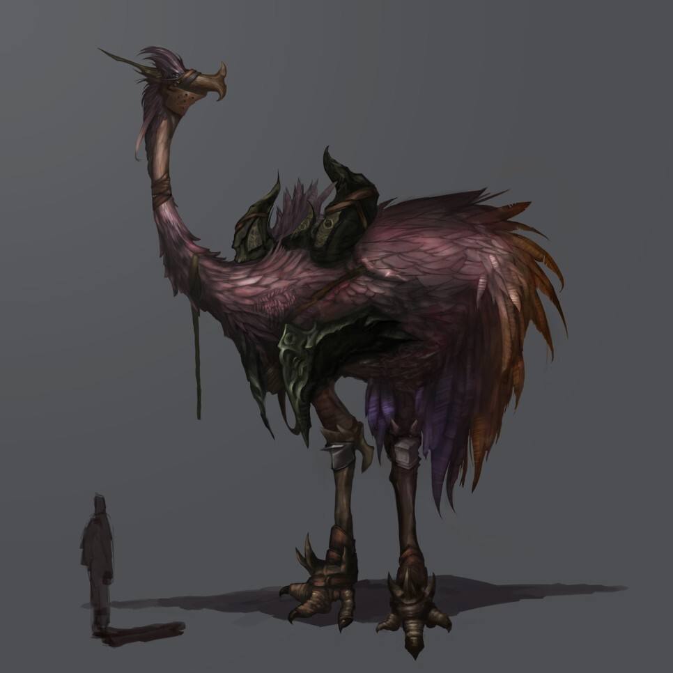 ArtStation - The Ostrich