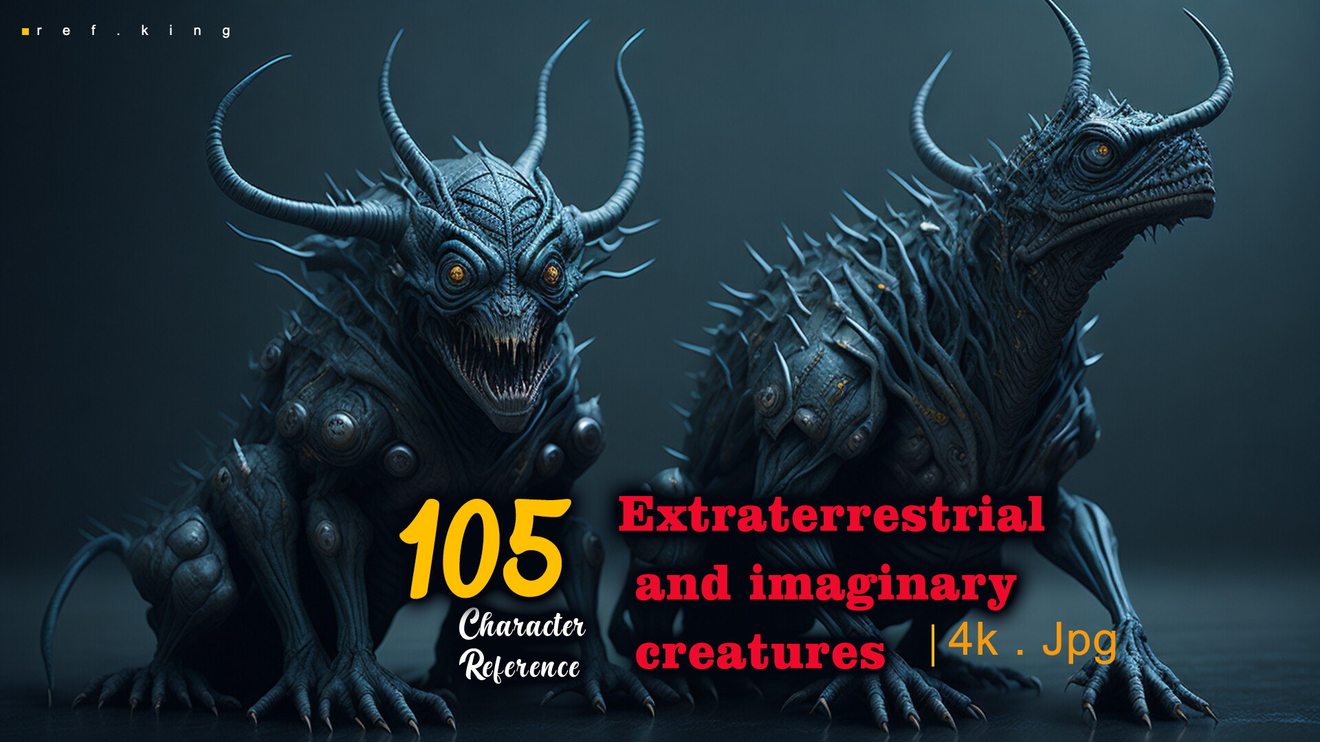 ArtStation - 105 Character Reference Extraterrestrial and imaginary ...