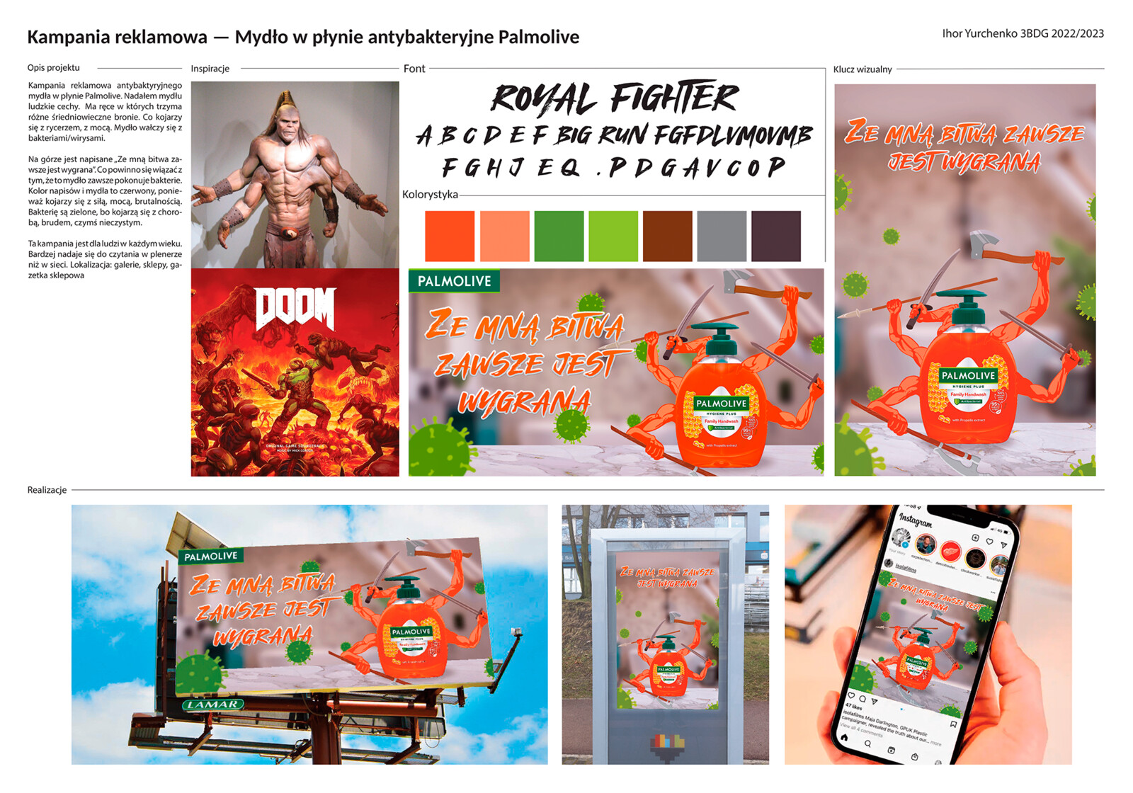 Ihor Yurchenko (YOK) - Кампанія рекламова мила Palmolive / Kampania reklamowa mydła Palmolive