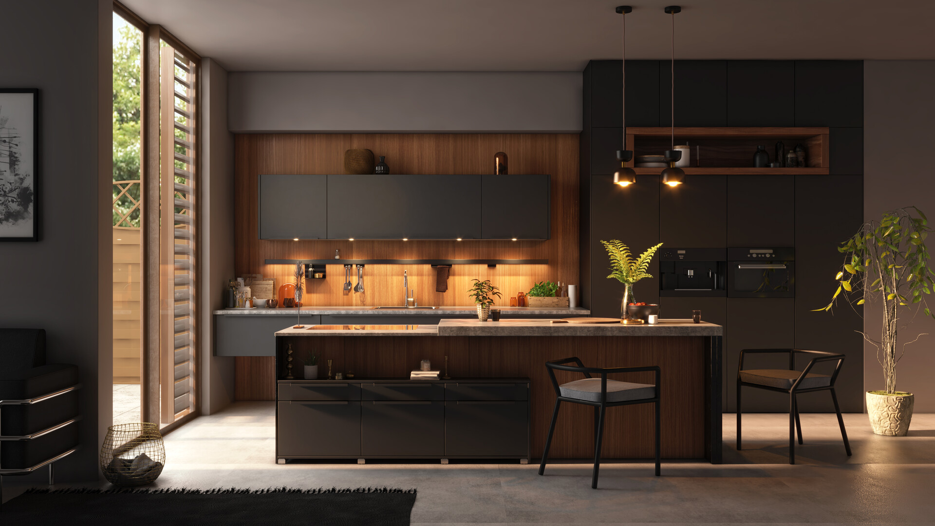 ArtStation - Kitchen Interior Render