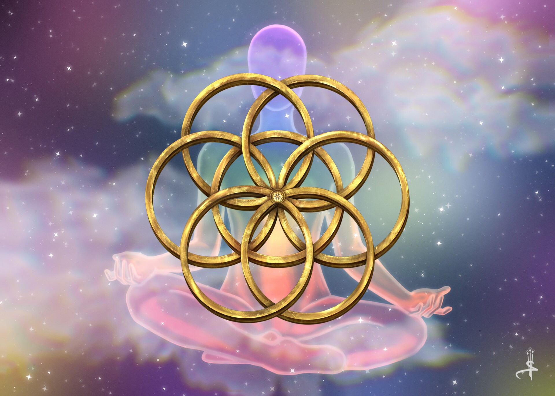 Seed Of Life Wallpaper