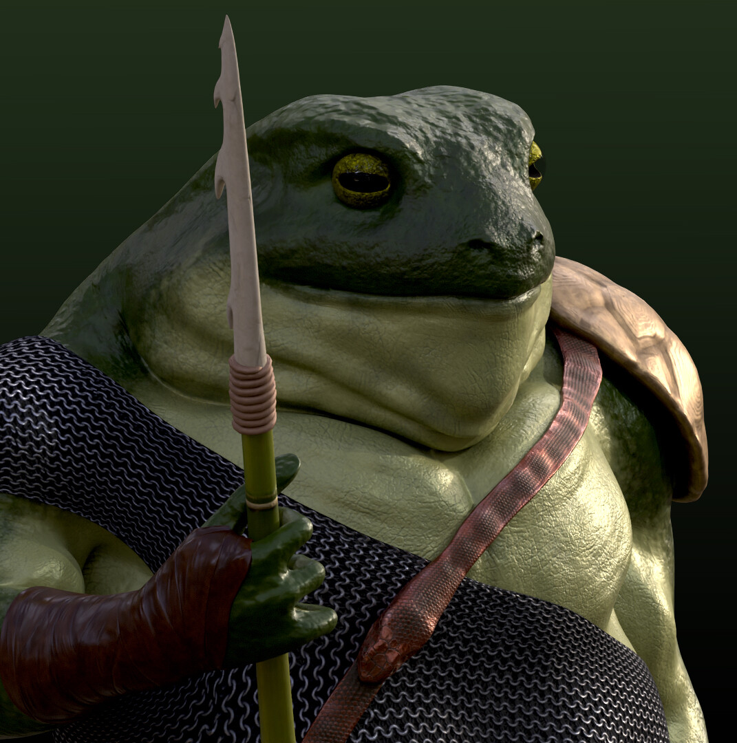 ArtStation - Frog hunter