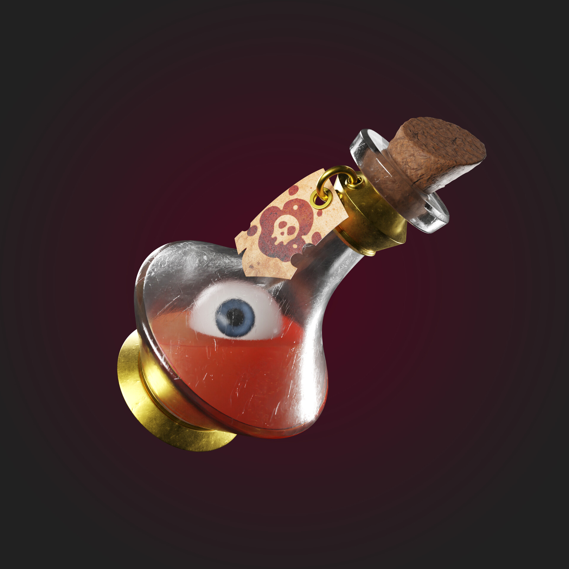 ArtStation - Flask of Posion