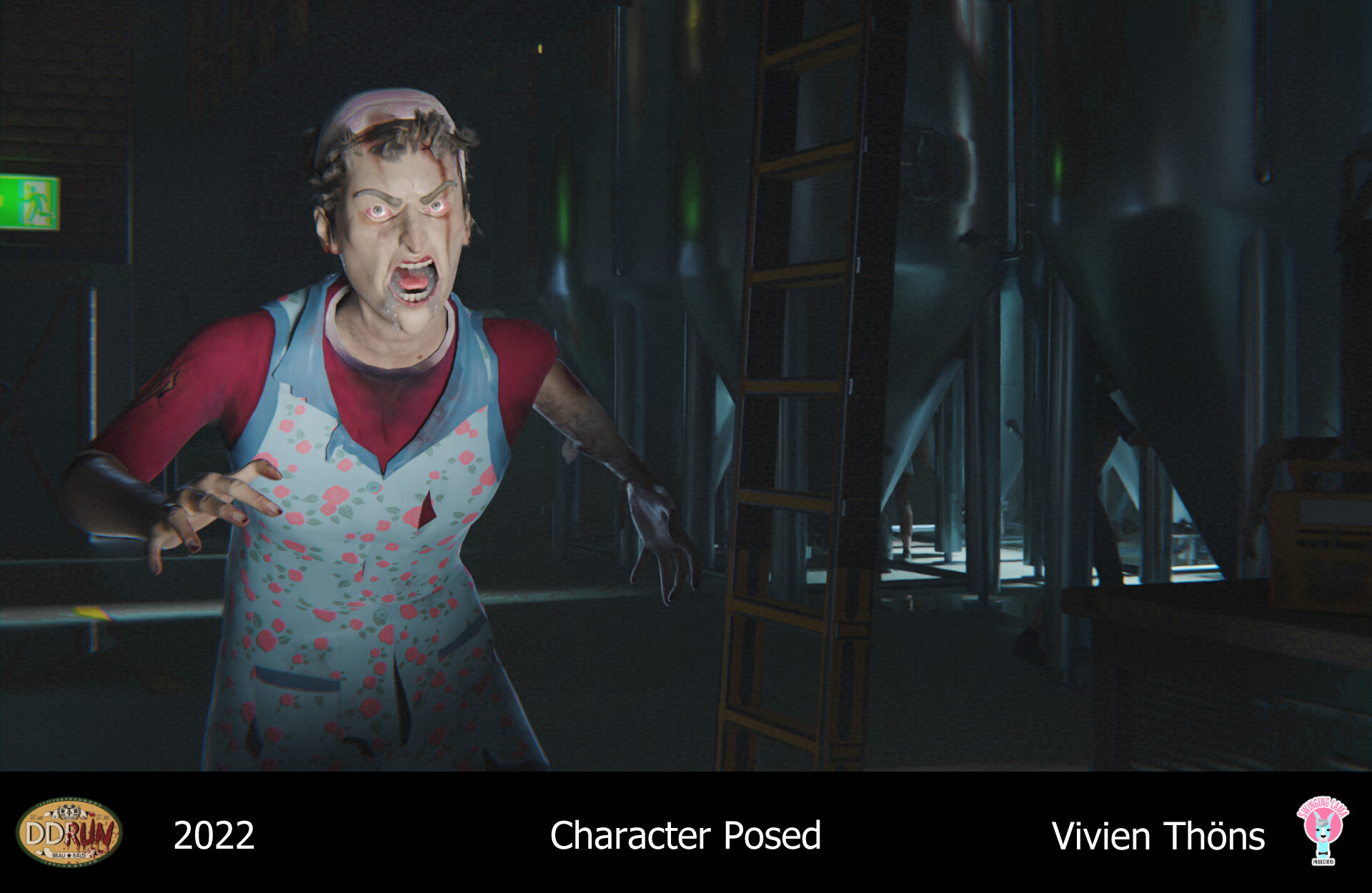 Vivien Thöns - DDRun Brauraus Character Modeling & Texturing