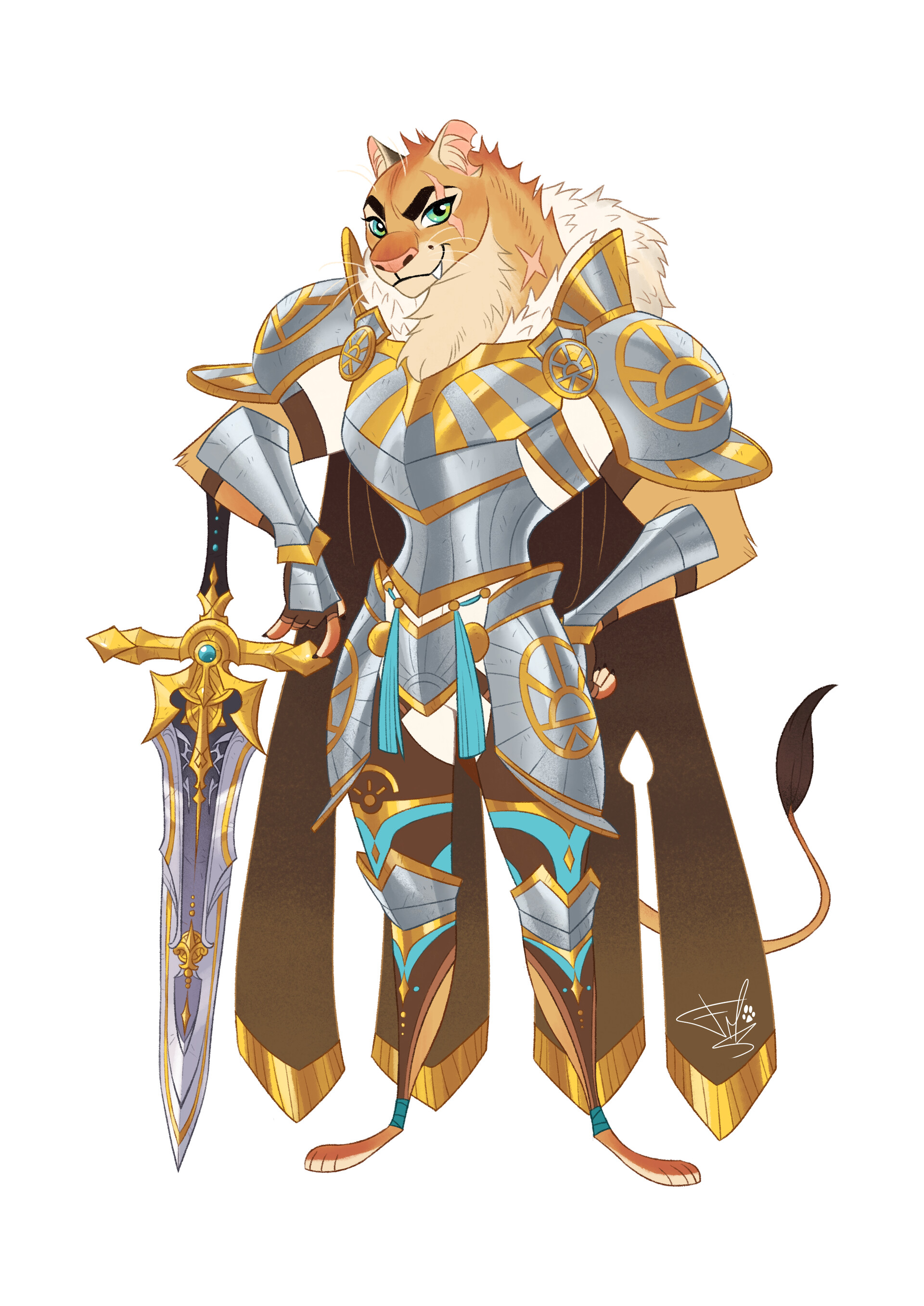 ArtStation - D&D Character - Kuki