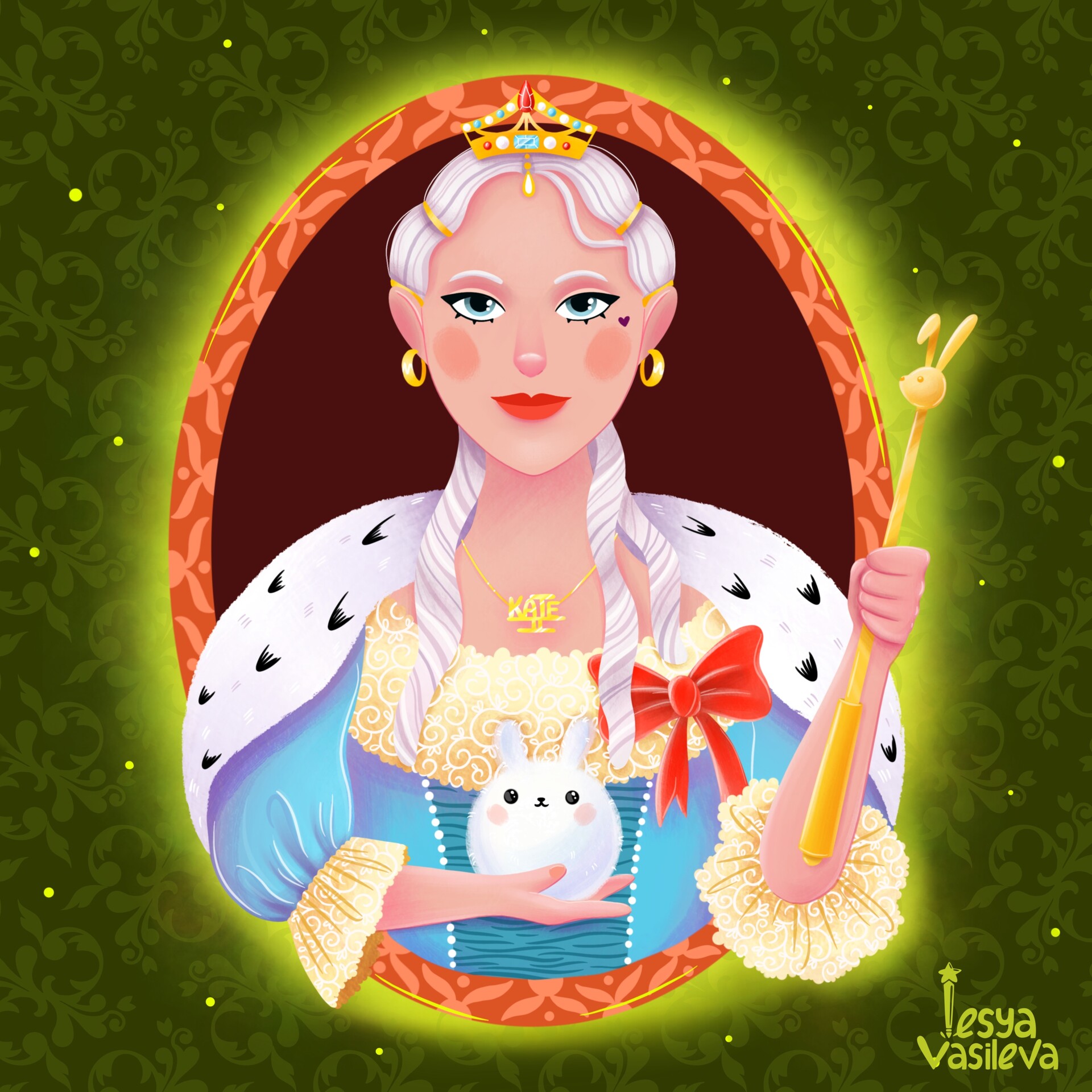 ArtStation - Portrait of Catherine II