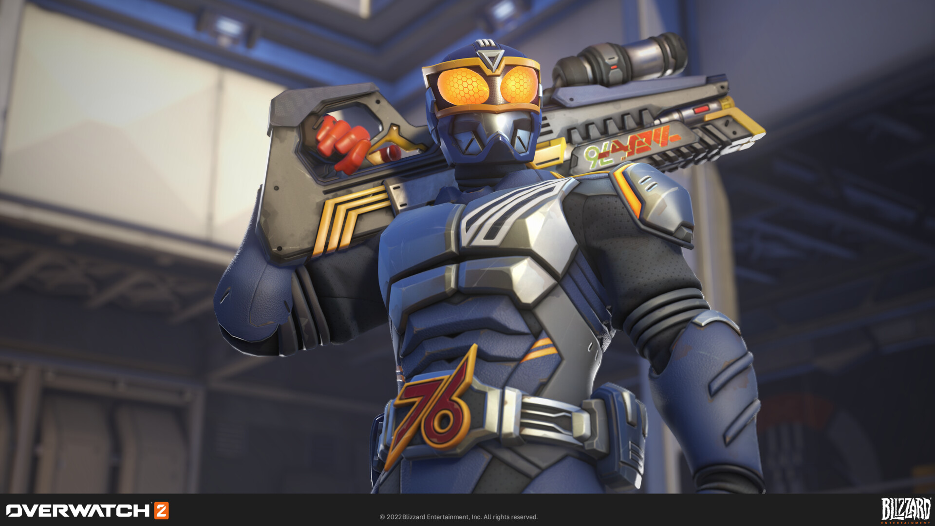 Alexander Polovov - Overwatch 2 - Soldier 76 Bug Hero Weapon