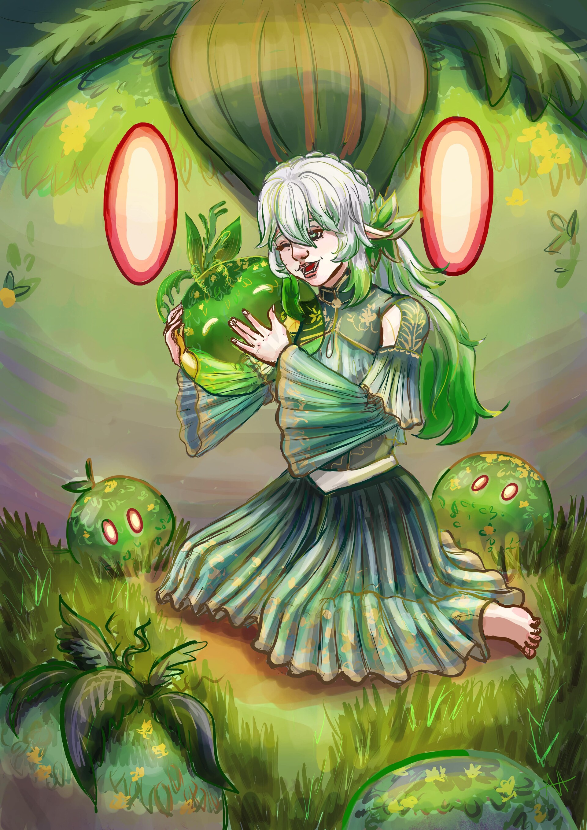 ArtStation - Nachida (Genshin Impact fanart)