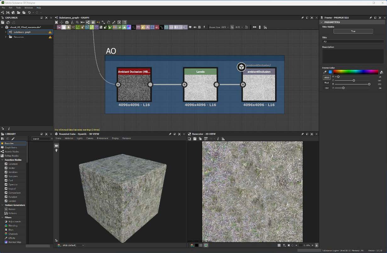 Christopher Matherne - Photogrammetry Material Grass