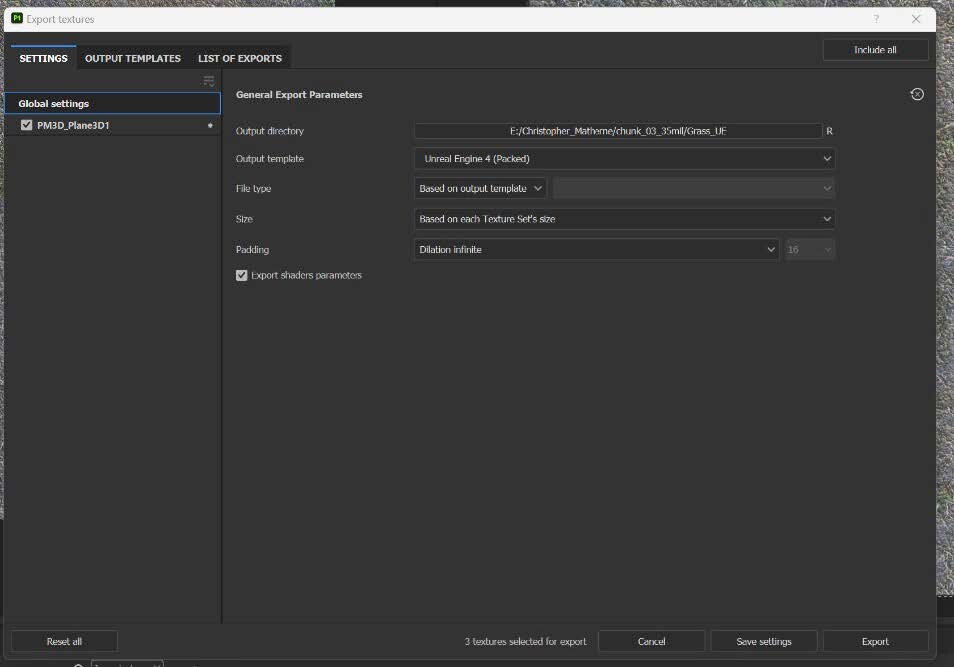 Christopher Matherne - Photogrammetry Material Grass
