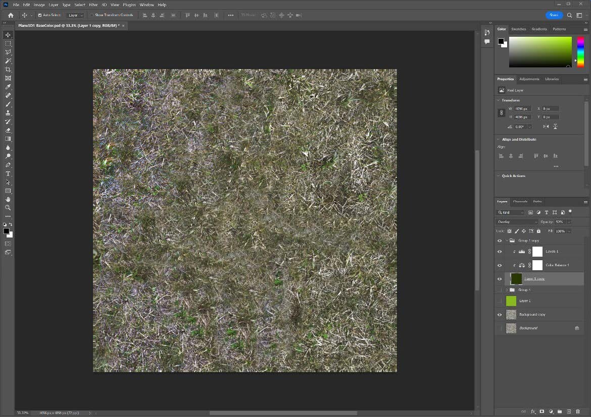 Christopher Matherne - Photogrammetry Material Grass