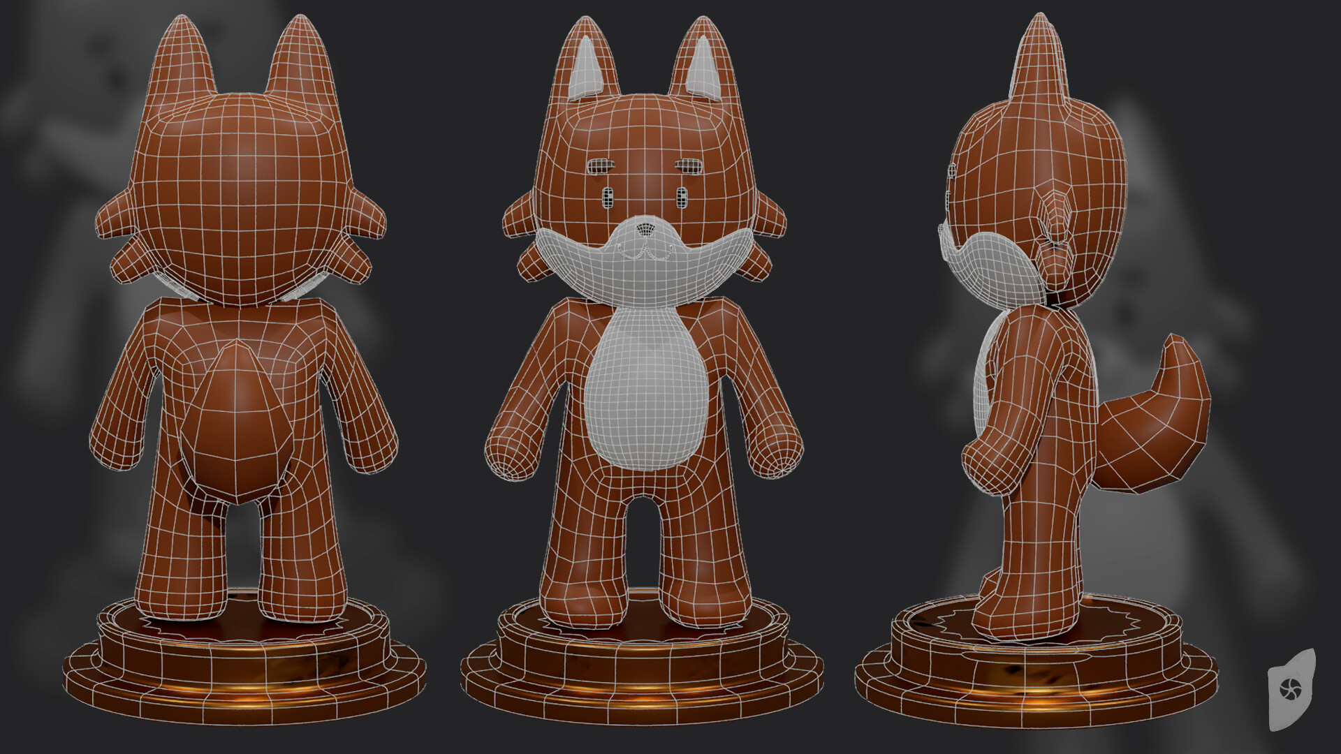 Honnoe ~~ Eduvigis Sarda - Chibi Foxy