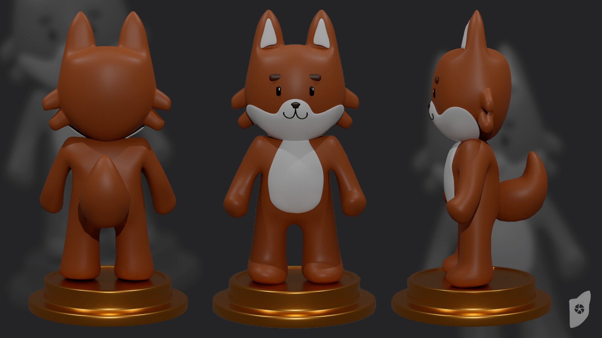 Honnoe ~~ Eduvigis Sarda - Chibi Foxy