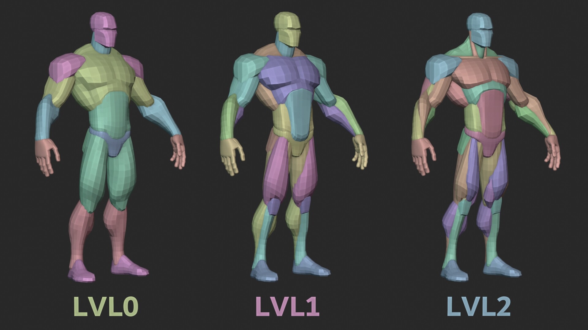George Zaky - Stylized Anatomy Blockout Video Process