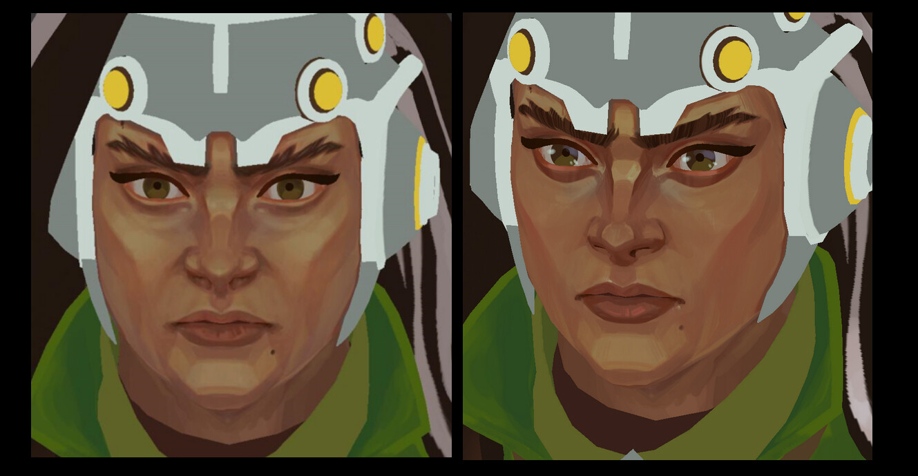 ArtStation - Handpainted Character Texture Exploration